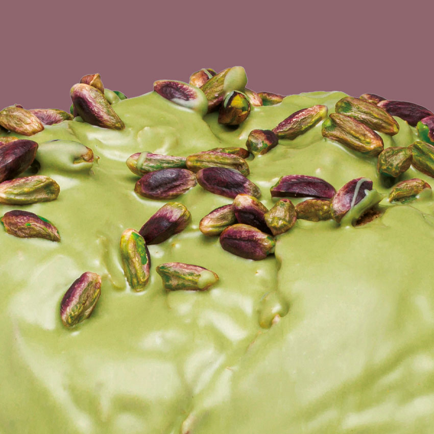 Panettone with sicilian pistachio to be filled | Shop Di Stefano